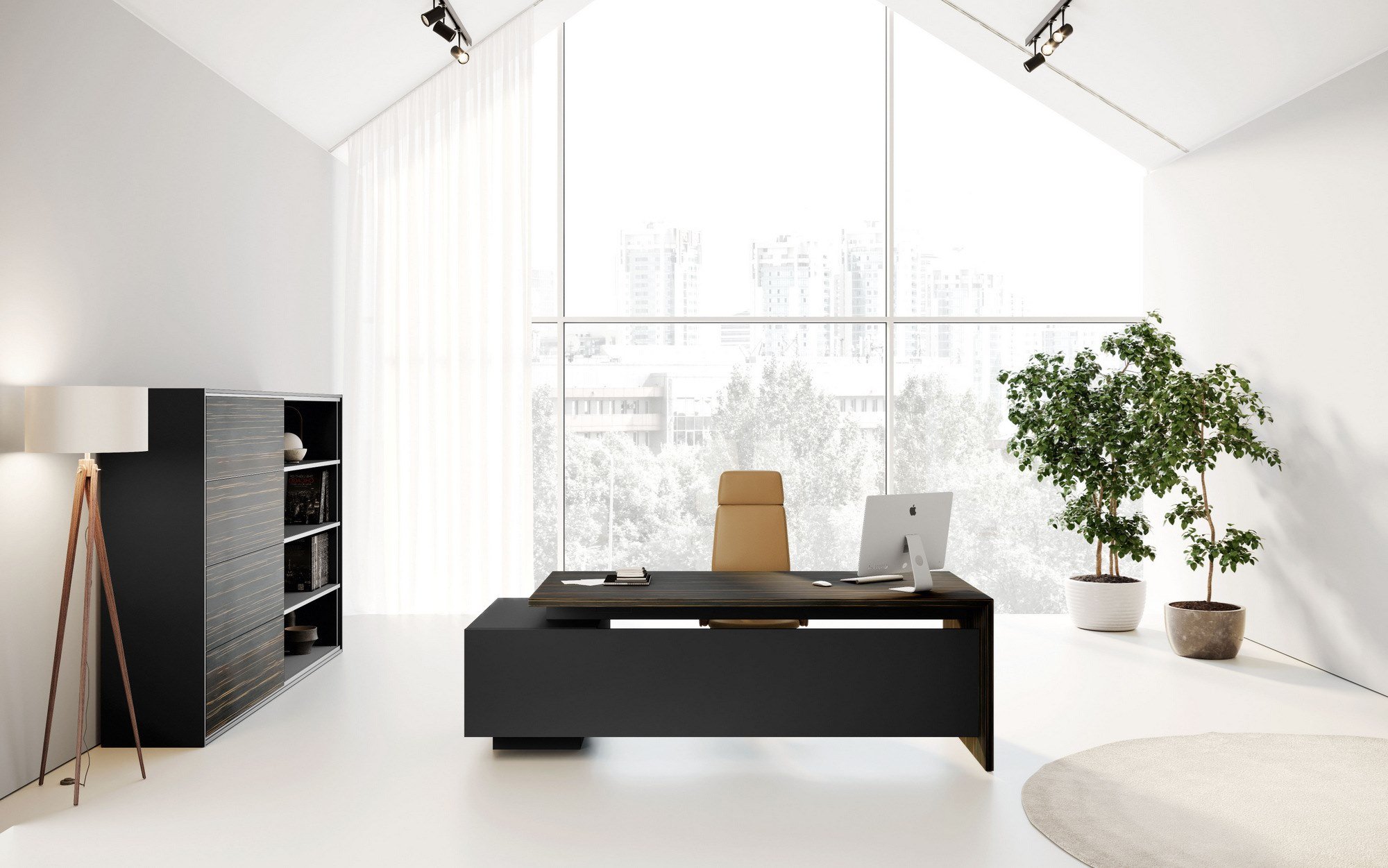 Executive Table Ext – 17 | Customizable Finish | Moder