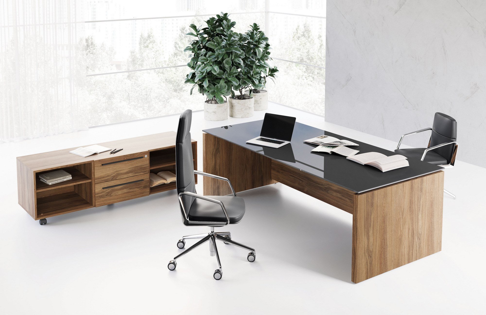 Executive Table Ext – 64 | Customizable Office Table