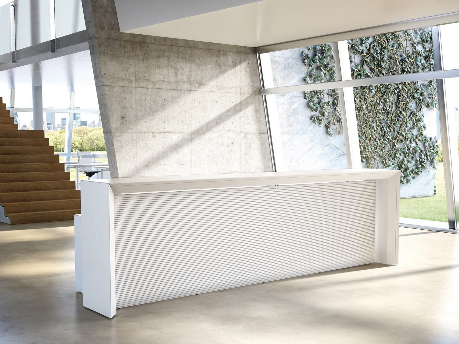 Reception Desk Rod - 01 - Philippine Office Tables: Modern Designs for ...